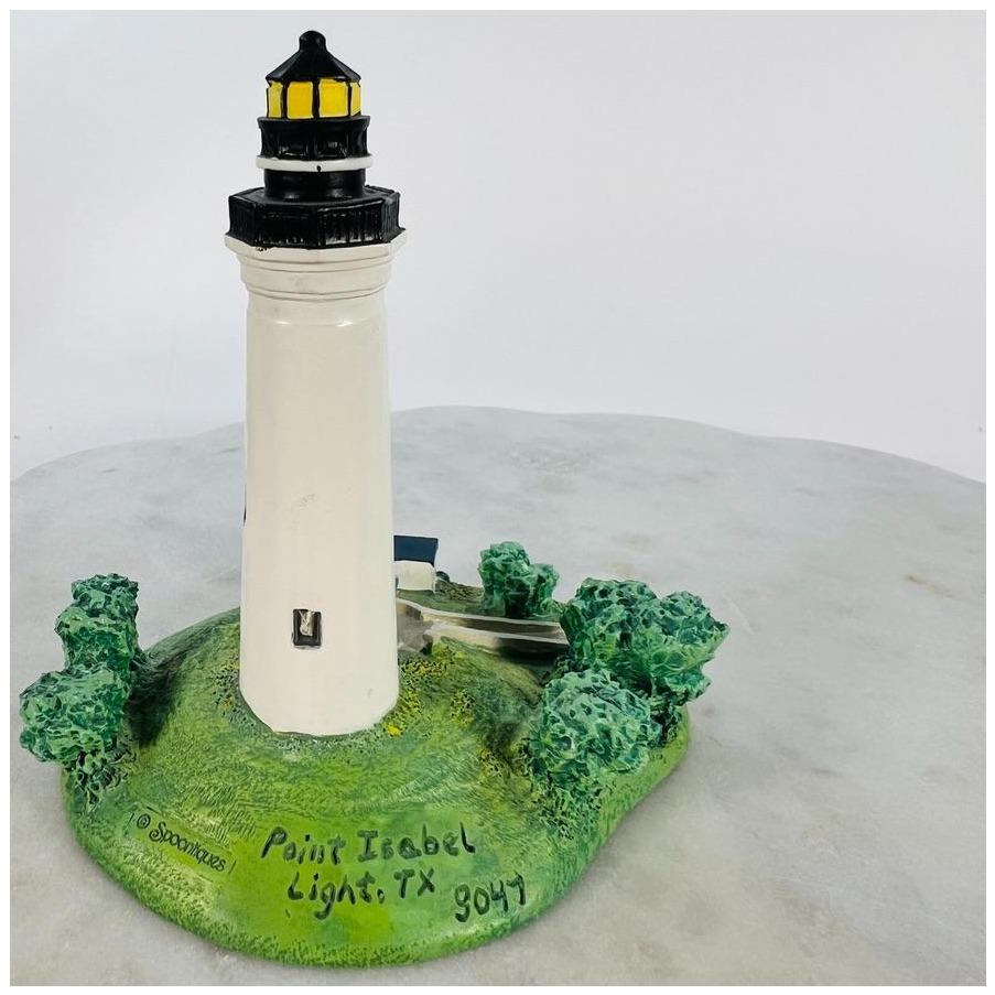 Vtg Point Isabel Light TX 9047 Lighthouse Figurine By Spoontiques ...