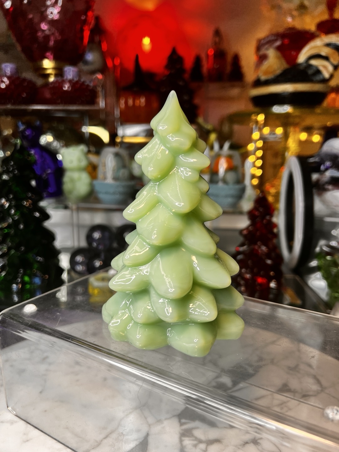 Mosser Jadeite Christmas Tree Med