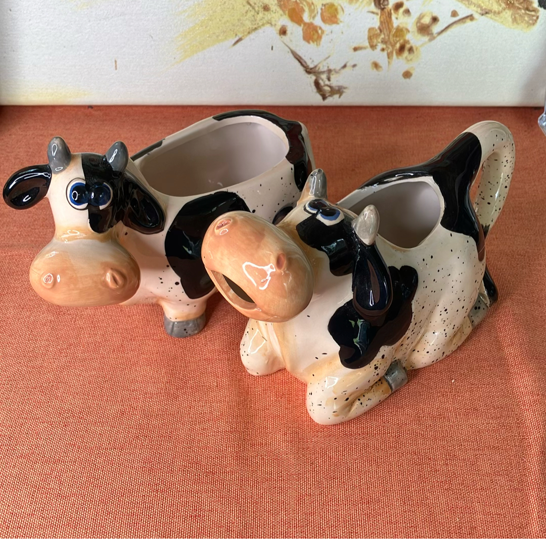 Super Cute Cow Creamer/Sugar Set