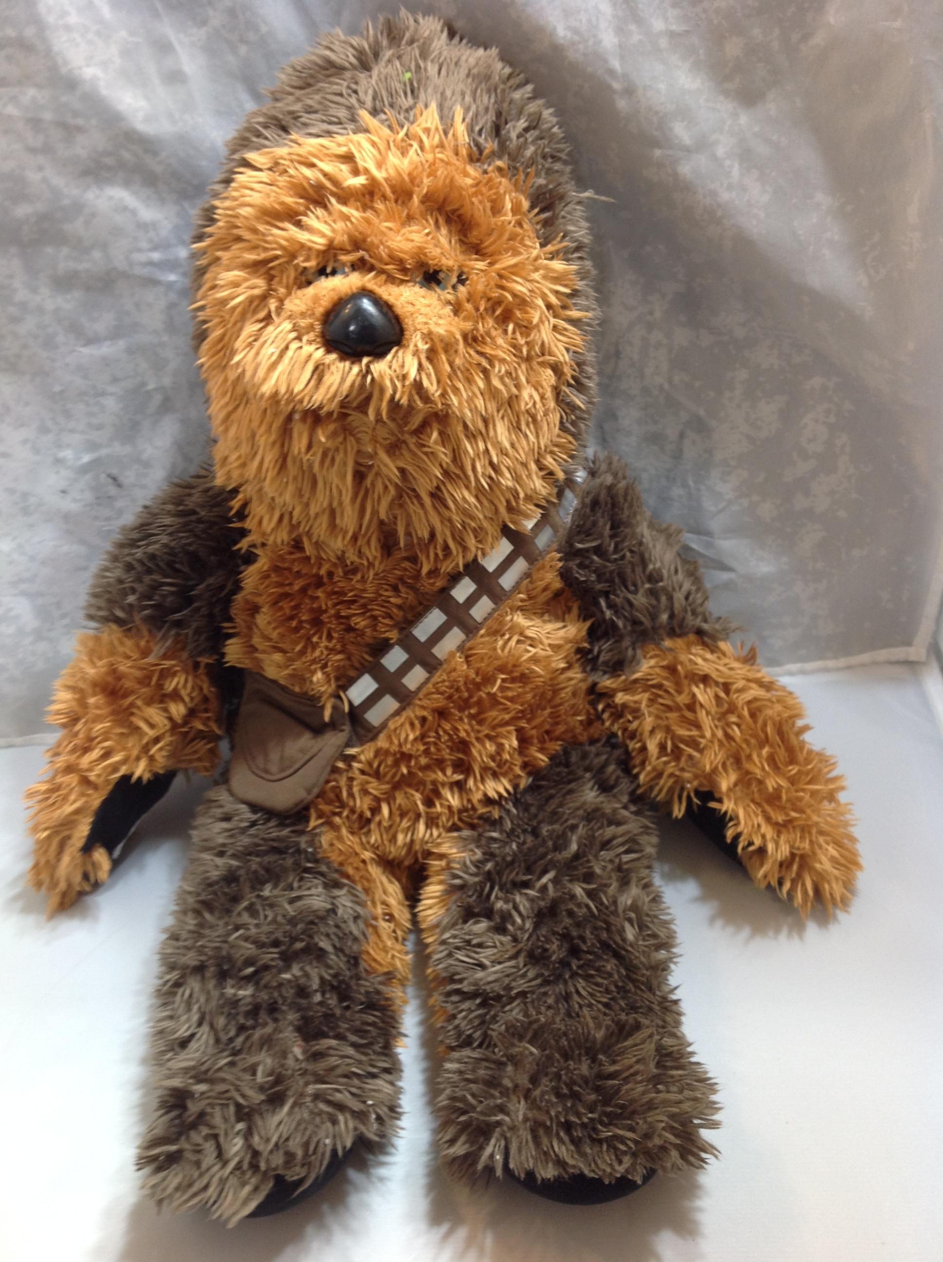 Build A Bear Star Wars Chewbacca Chewie Wookie 21" Inch Plush with ...