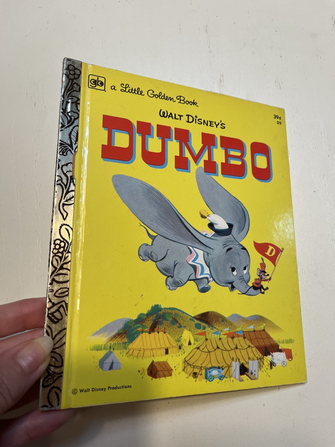 Walt Disney’s Dumbo Little Golden Book 1974