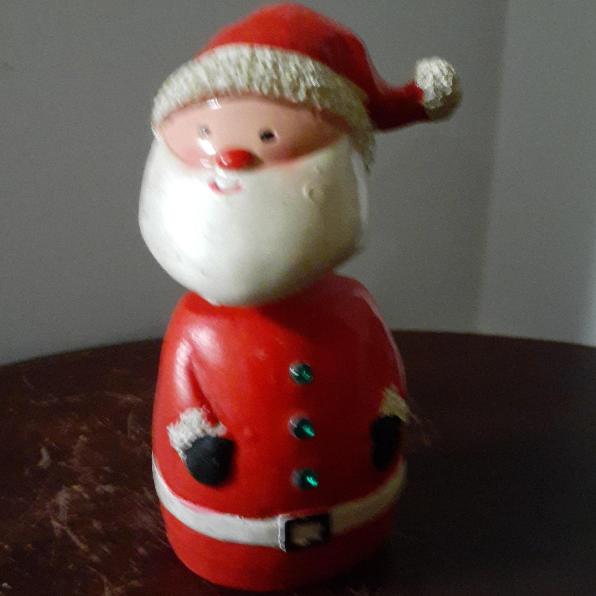 Ceramic Bobblehead Santa