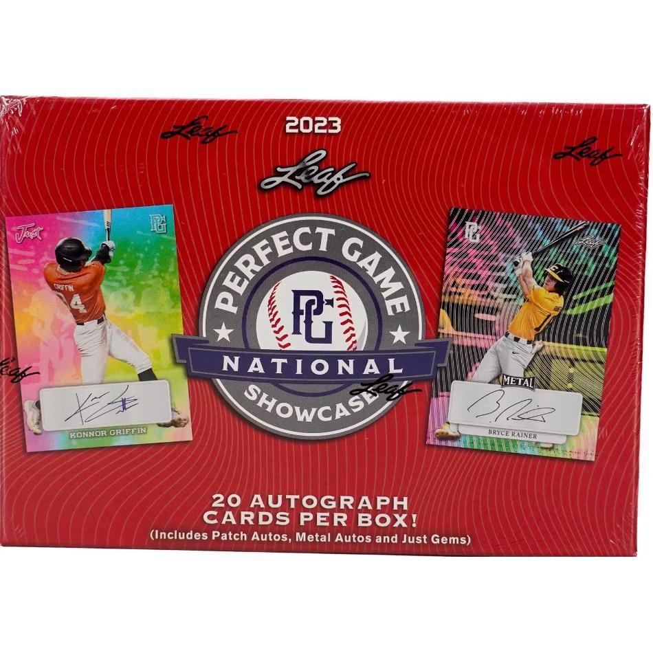 2023 Leaf Perfect Game National Showcase Hobby Box (Ship Sealed)