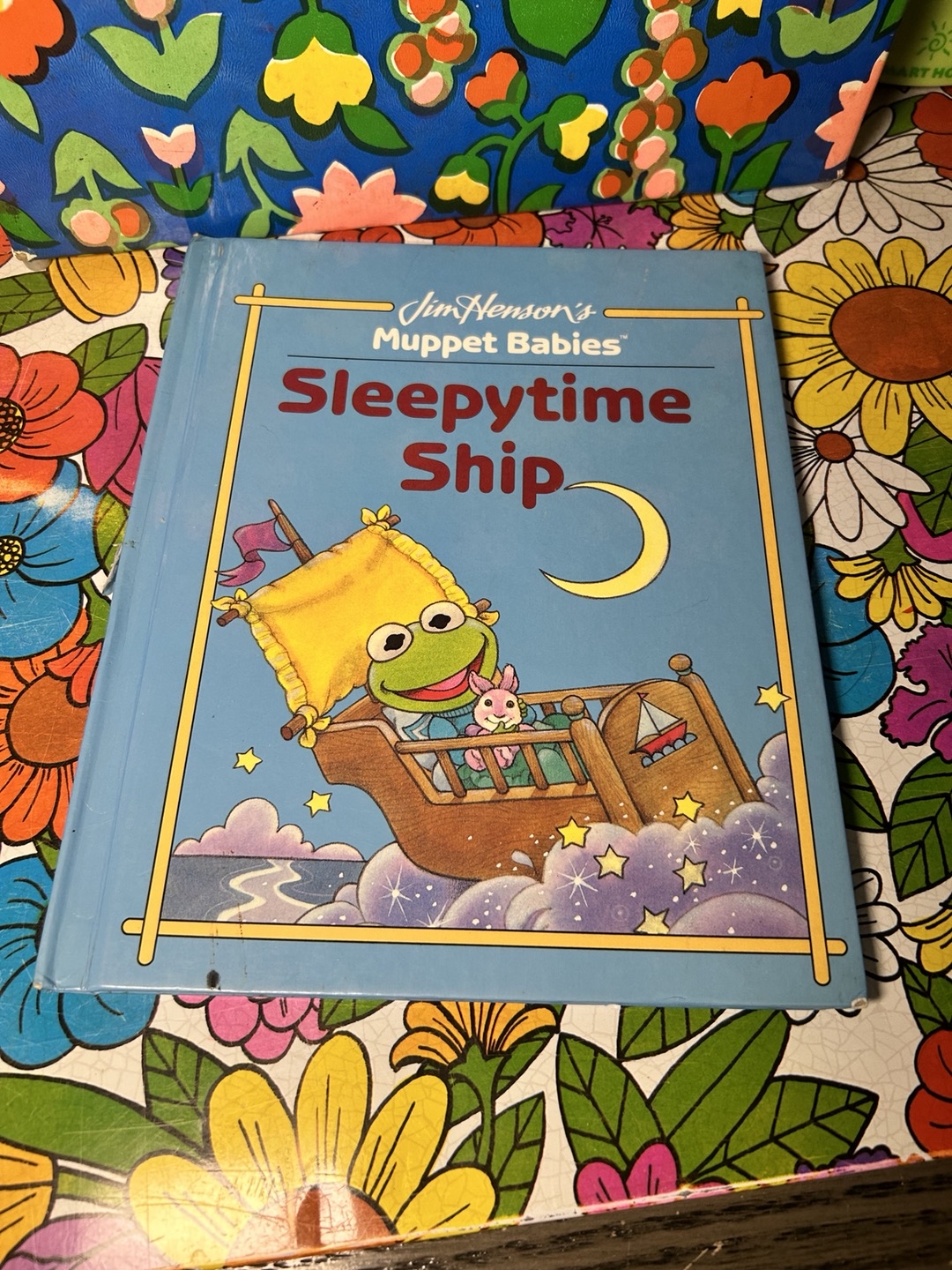 Muppet Babies Sleepy time Ship Children’s Book - Free Shipping