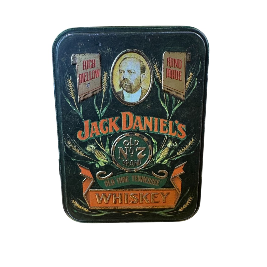 Jack Daniels Tin Old Time Tennessee No 7 Whiskey Box Hudson Scott ...