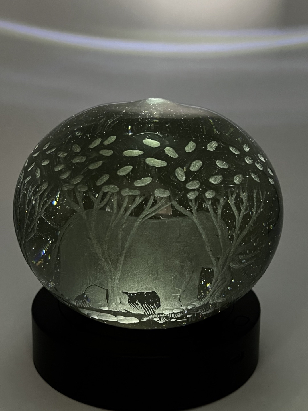 024 Massive Magnum Paperweight From Ngwenya Glass, South Africa ...