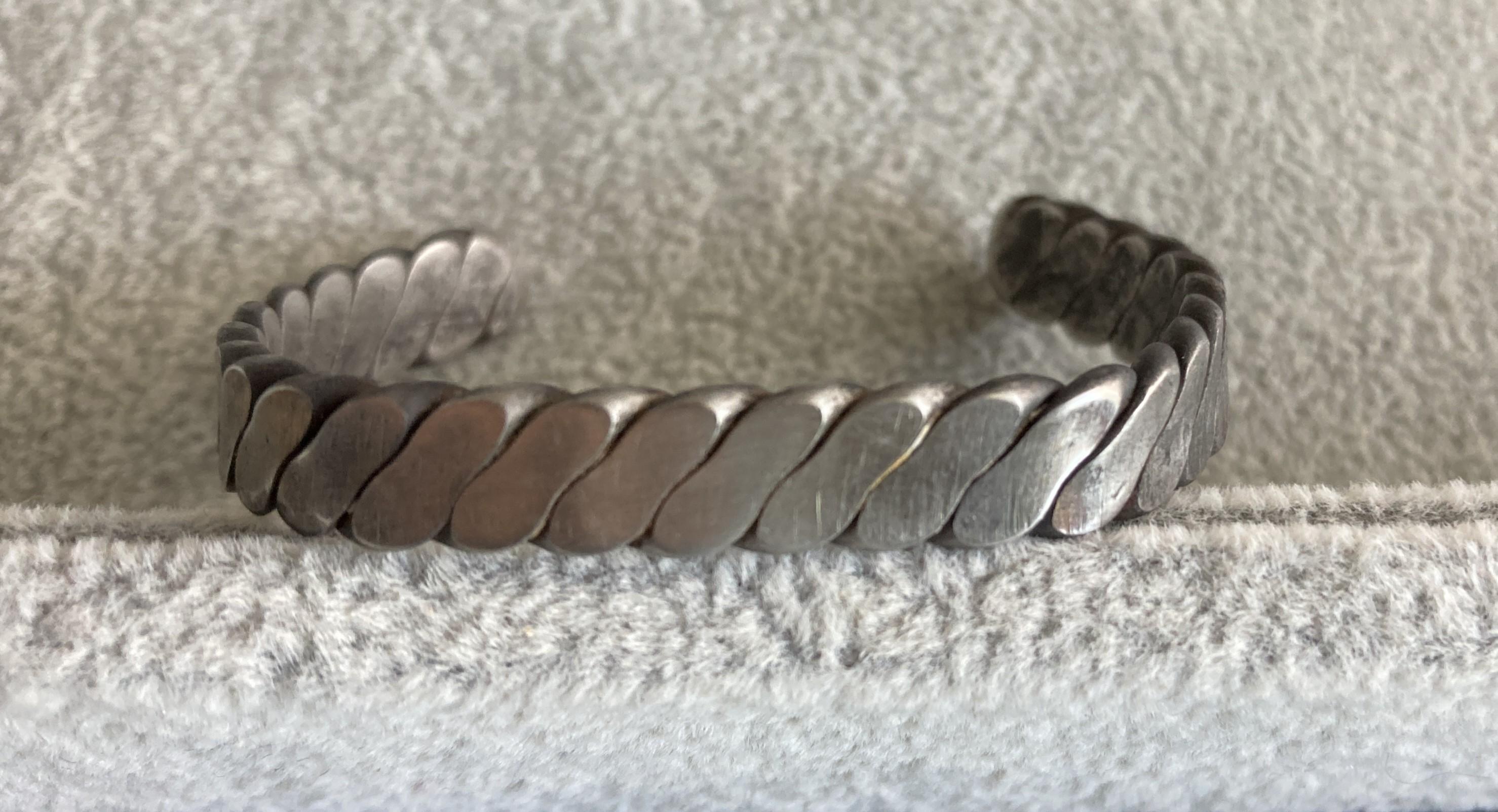 Vintage SMALL Welders Bracelet / Welding Bracelet (#17) - Handmade