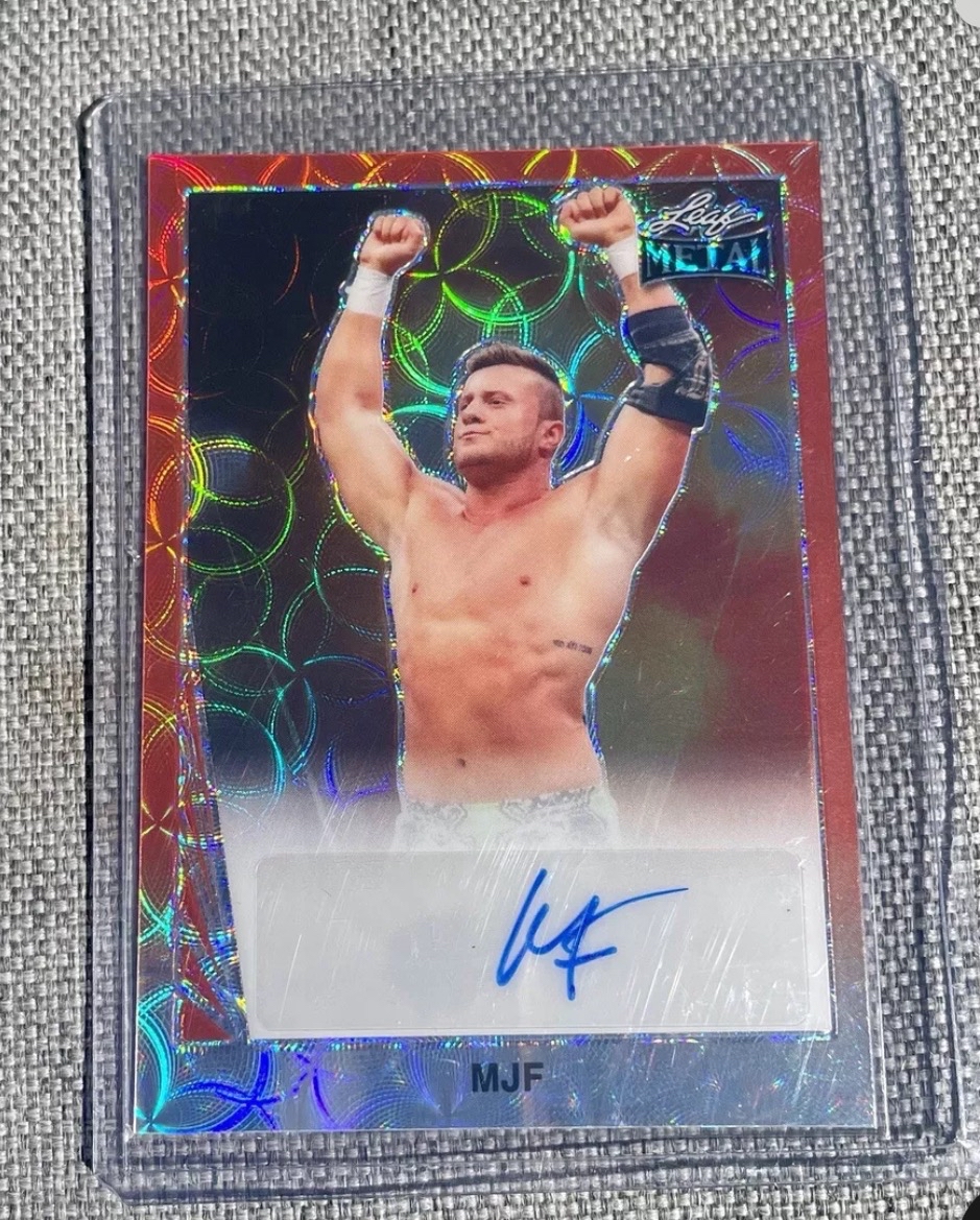 2024 Leaf Metal Legends MJF 1/1 Autograph!