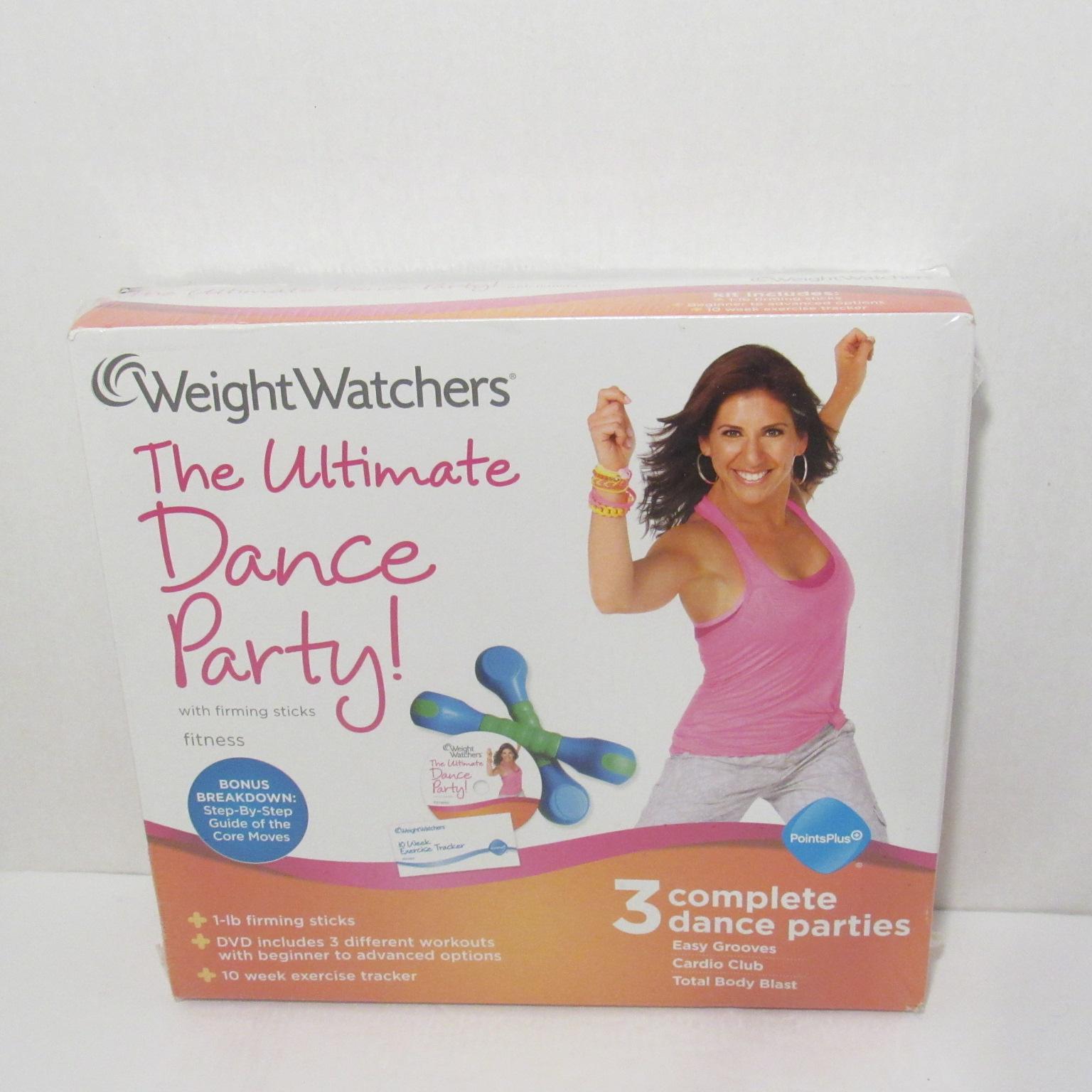 Weight Watchers The Ultimate Dance Party w/Firming Sticks Exercise ...