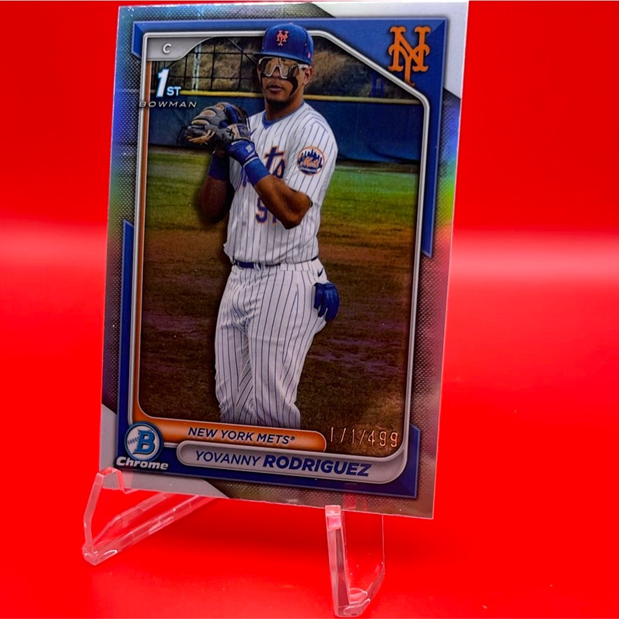 Yovanny Rodriguez 2024 Bowman Chrome 1st Bowman Refractor 171/499 New ...