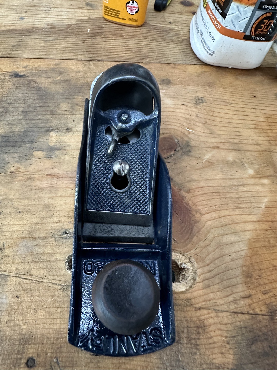 Blue Stanley 220 Block Plane