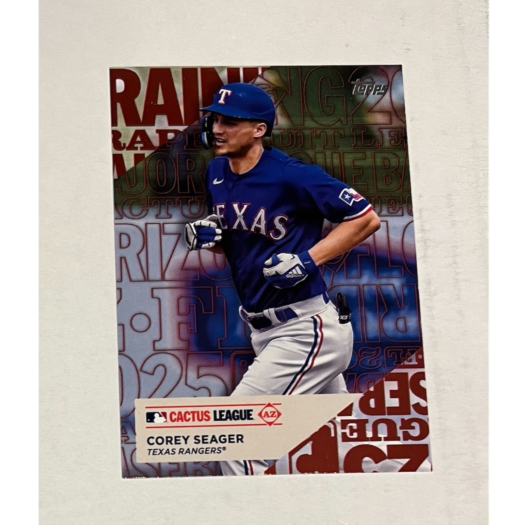 Corey Seager Training Grounds Texas Rangers