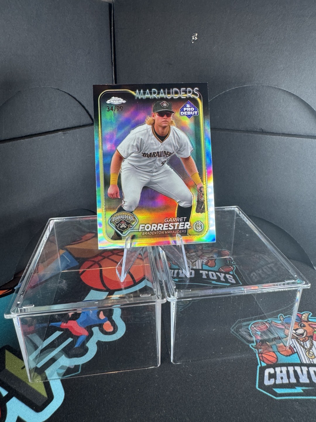 Garret Forrester 2024 Topps Pro Debut Chrome Refractor #PDC-198 /99