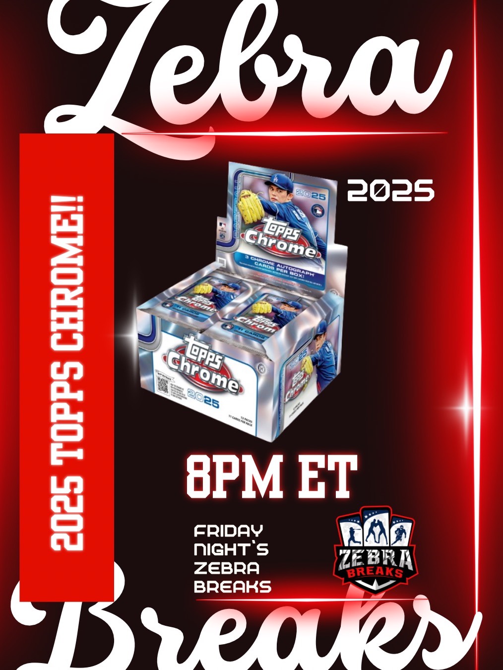 Friday Night’s Zebra Breaks 7/25/25