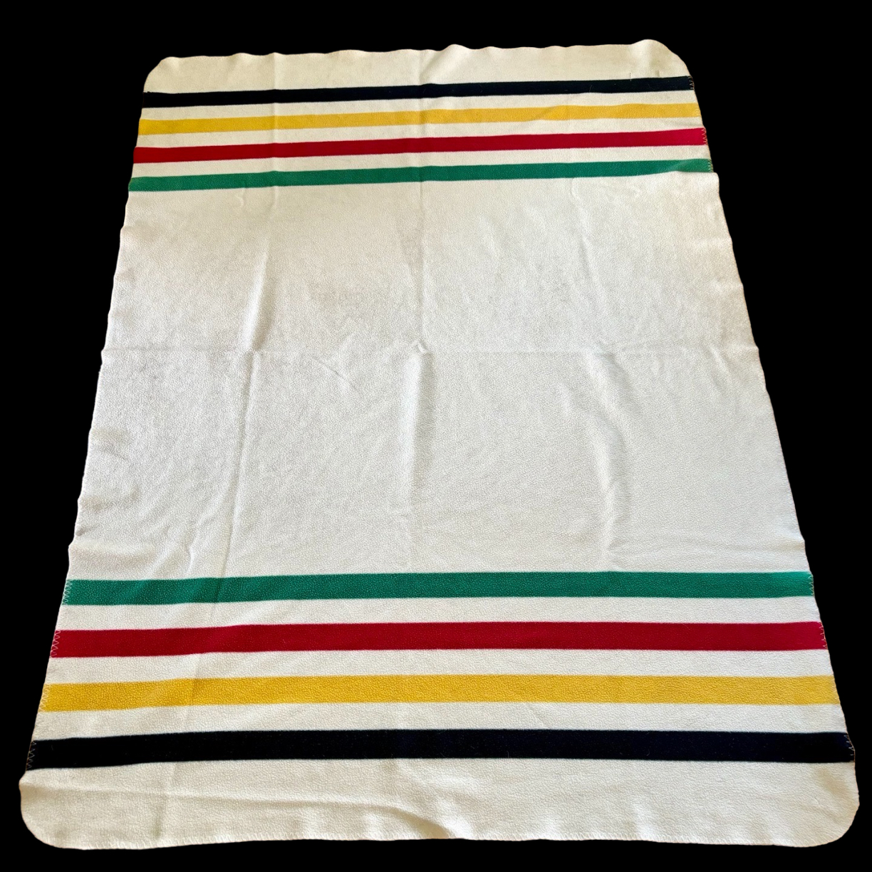 Hudson's Bay Company Blanket HBC Stripes Multistripe Fleece Throw 50"x72"