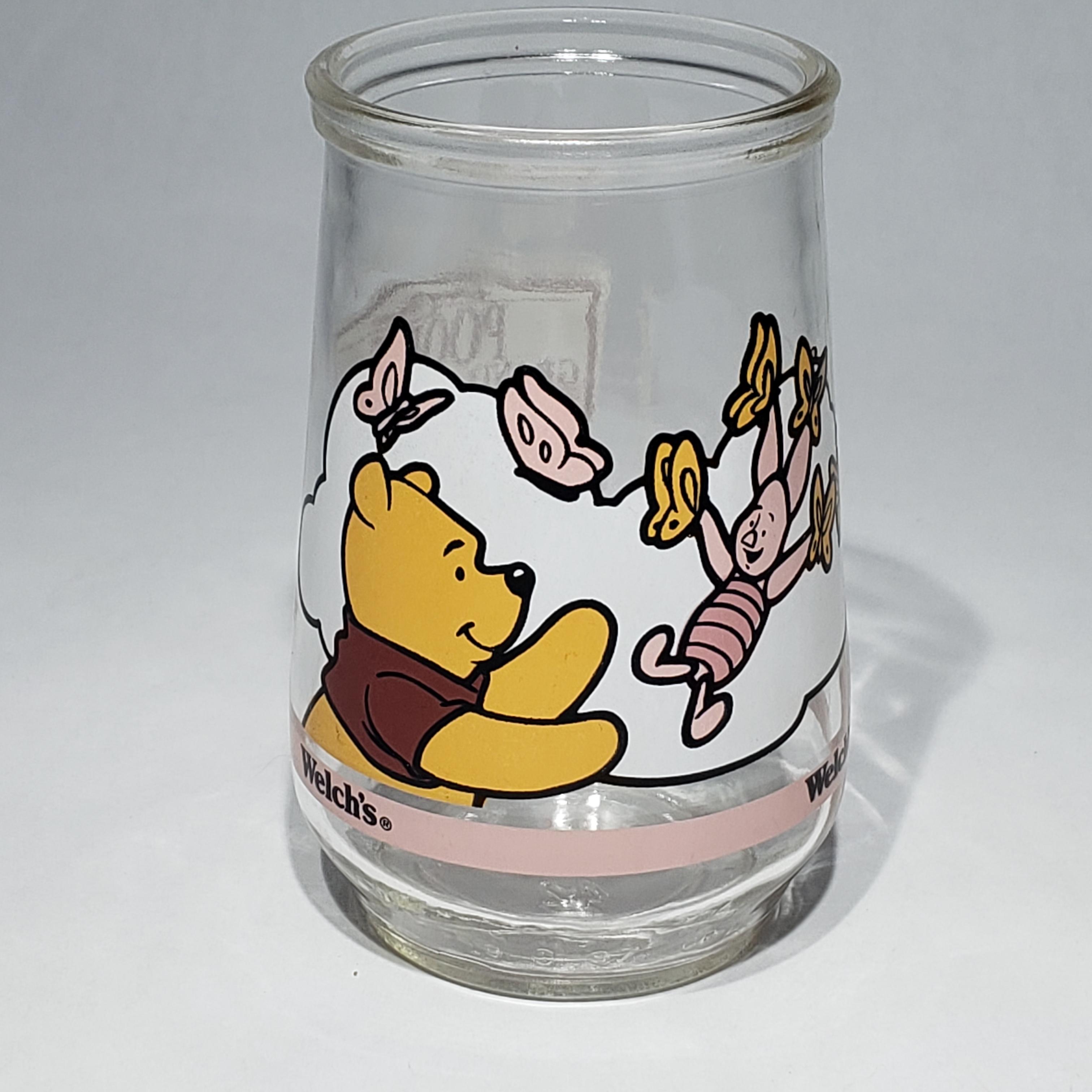 VTG Welch's 1997 Piglet Winnie the Pooh Grand Adventure Disney Jelly Jar