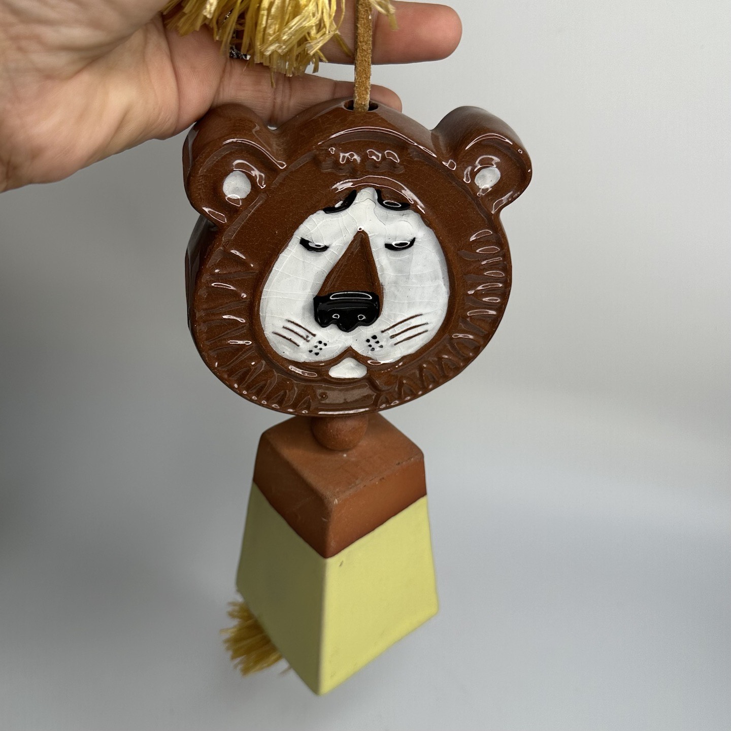 Vintage Lego Japan Lion Wind Chime