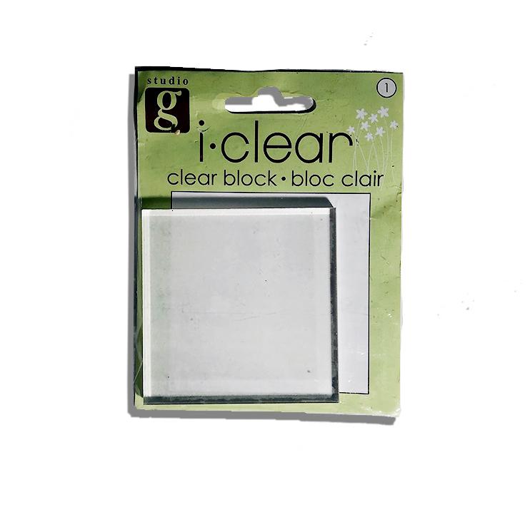 Studio G Clear Block