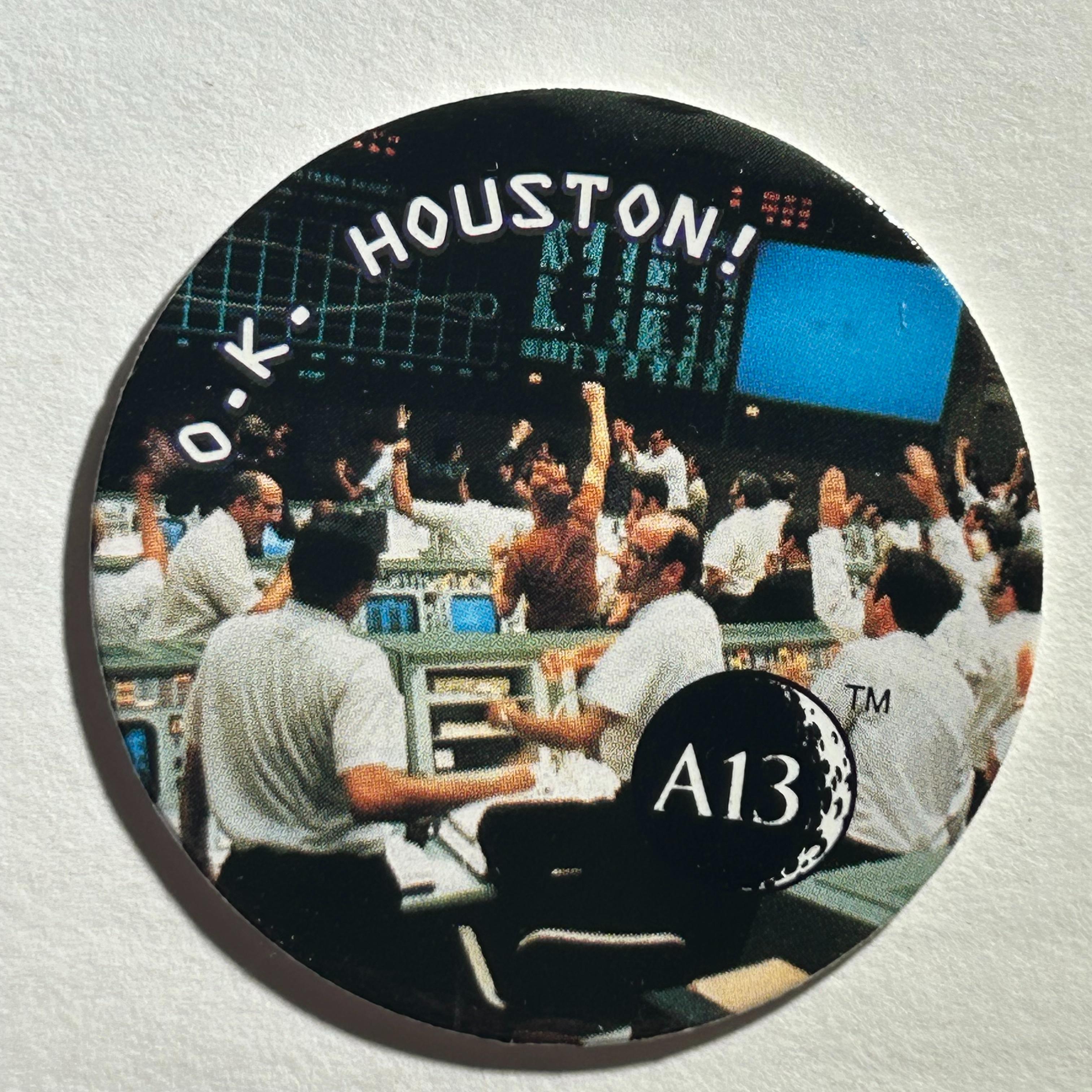 POGs Apollo 13 Pog #19 O.K. Houston! A13 NASA Hardee's Food Service ...
