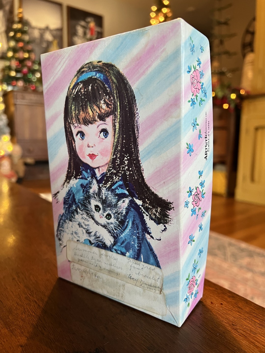 Vintage Card Box- Box Only