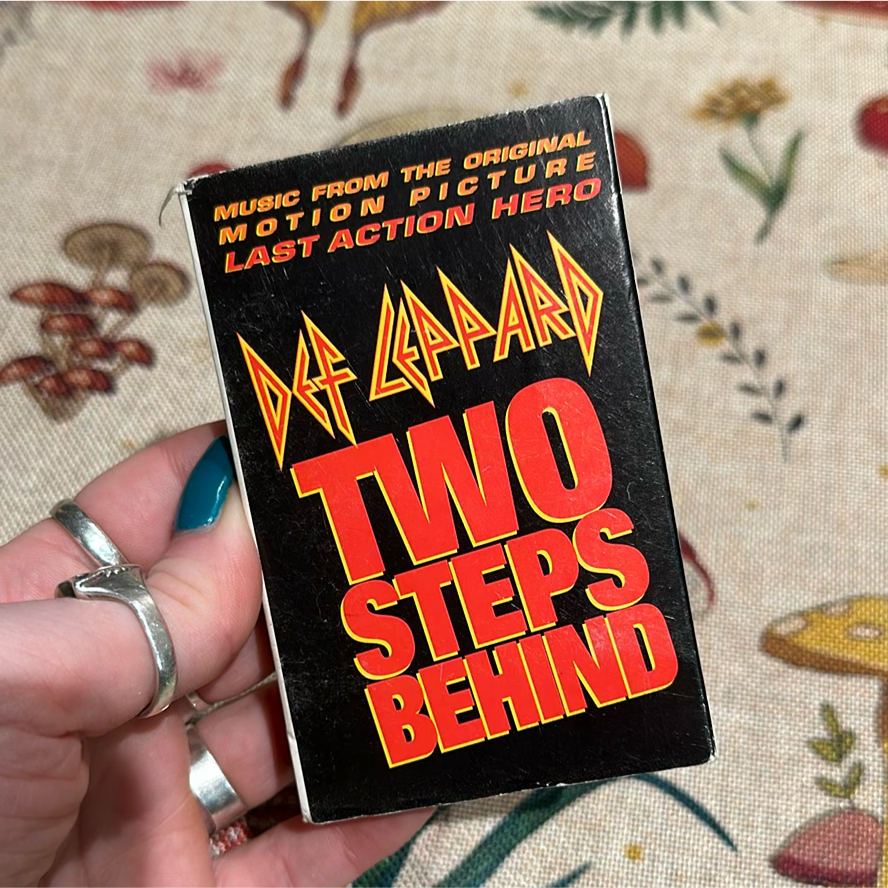 Def Leppard Two Steps Behind Cassette
