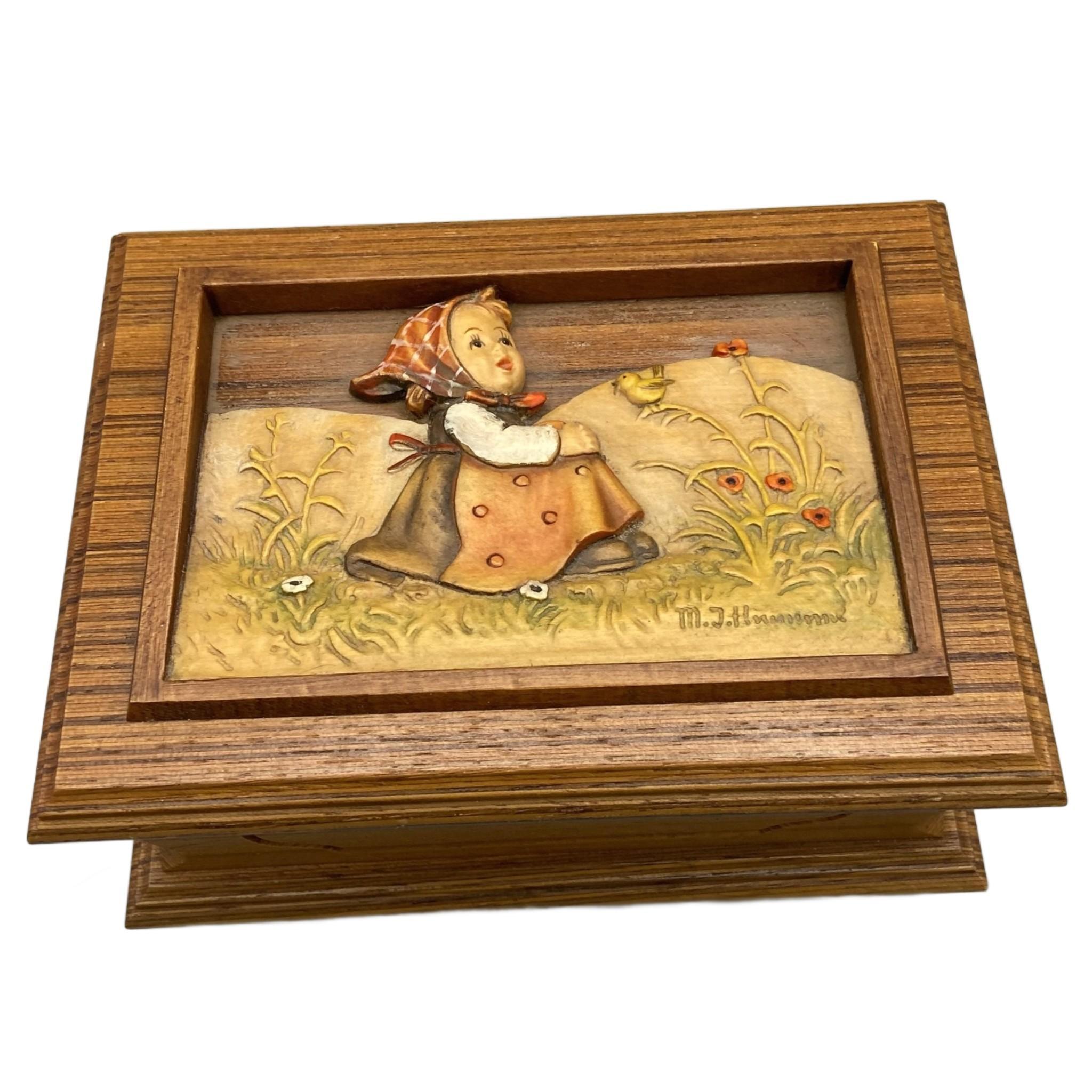 Vintage Goebel / Hummel Limited Edition Music Box The Four Seasons 'In ...