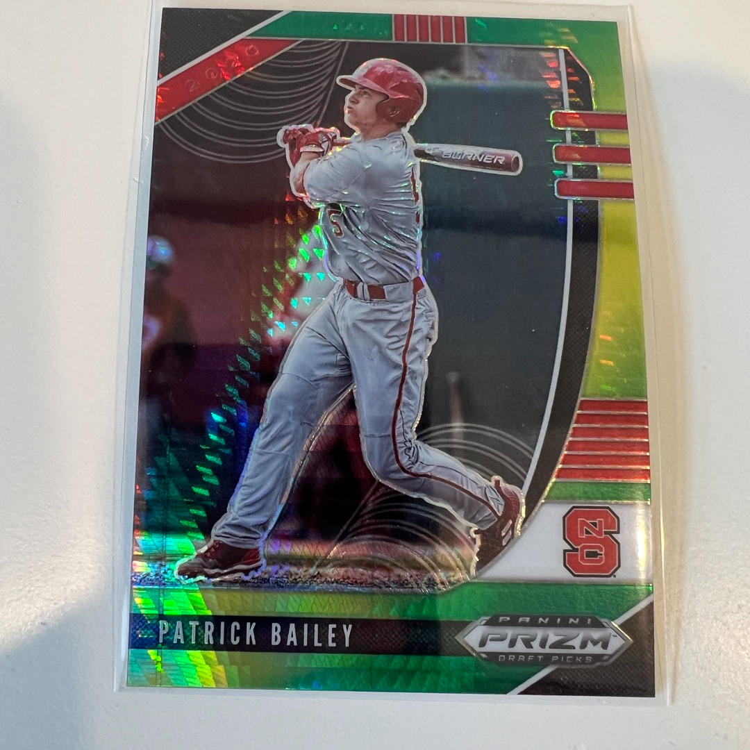 Patrick Bailey Green Yellow Hyper San Francisco Giants