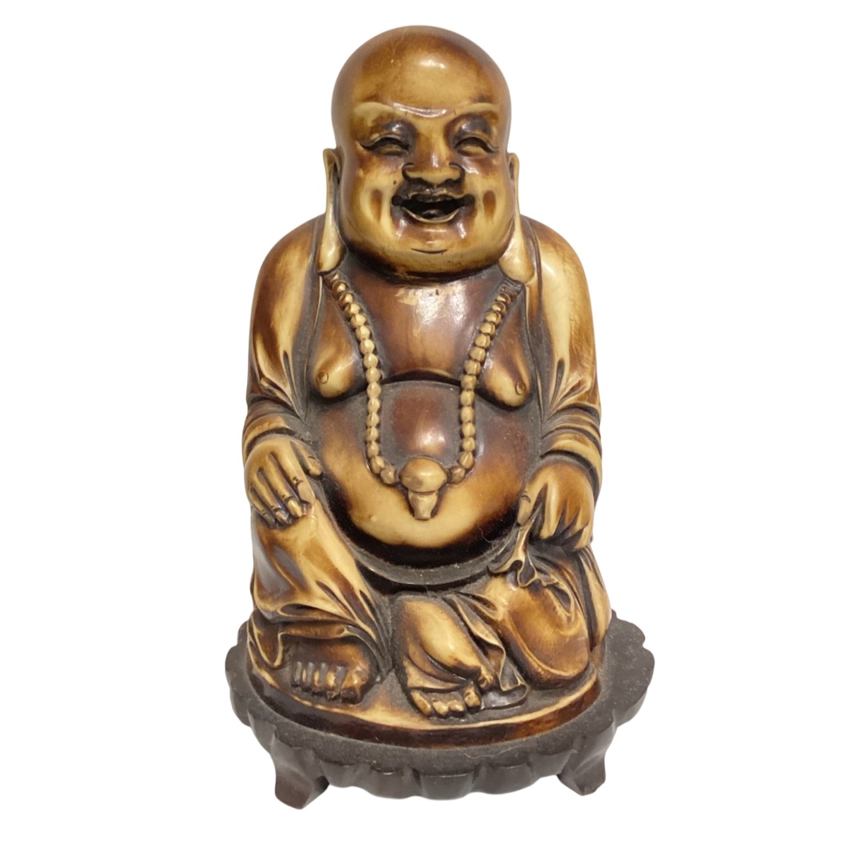 Happy Laughing Buddha Hotei Budai 8 inch Tabletop Display Figure