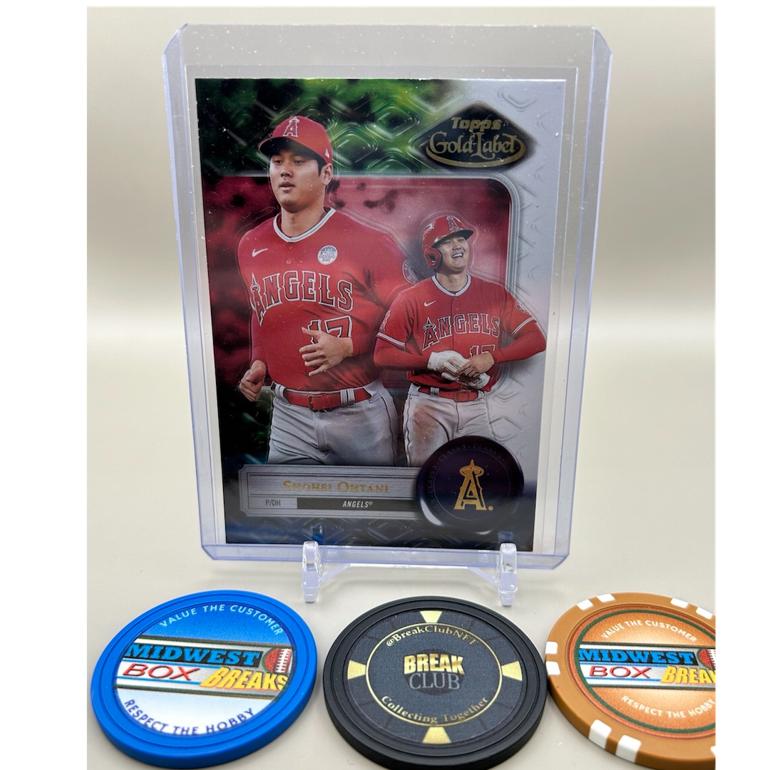 Shohei Ohtani 2023 Topps Gold Label Class 3