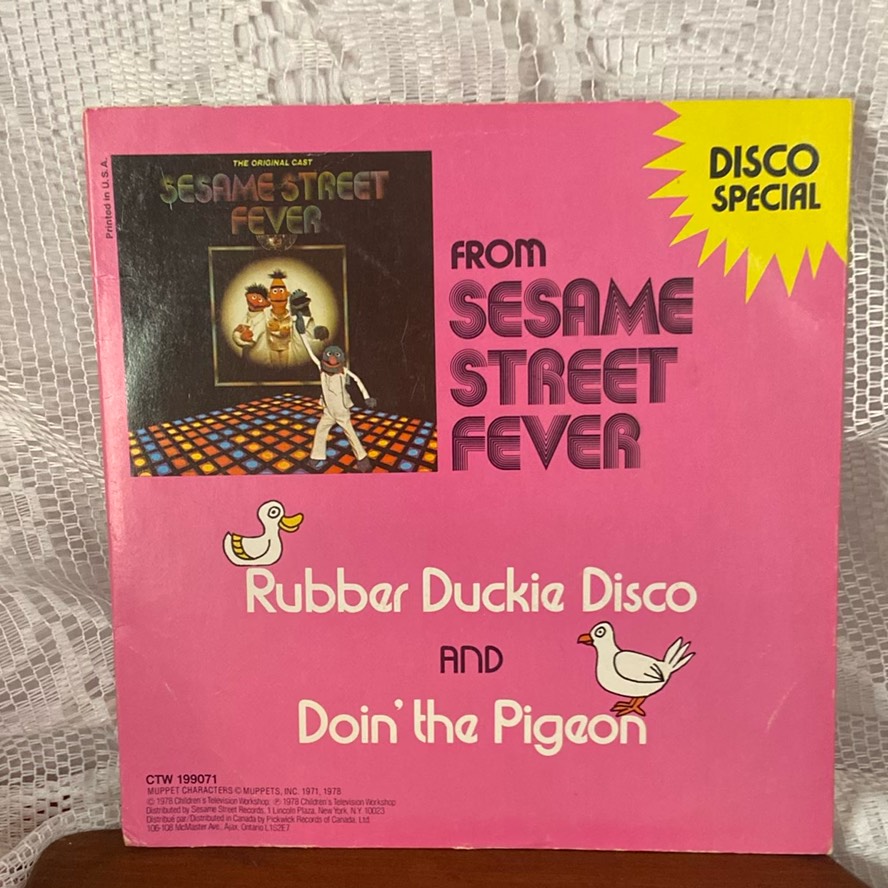 Sesame Street Disco 45