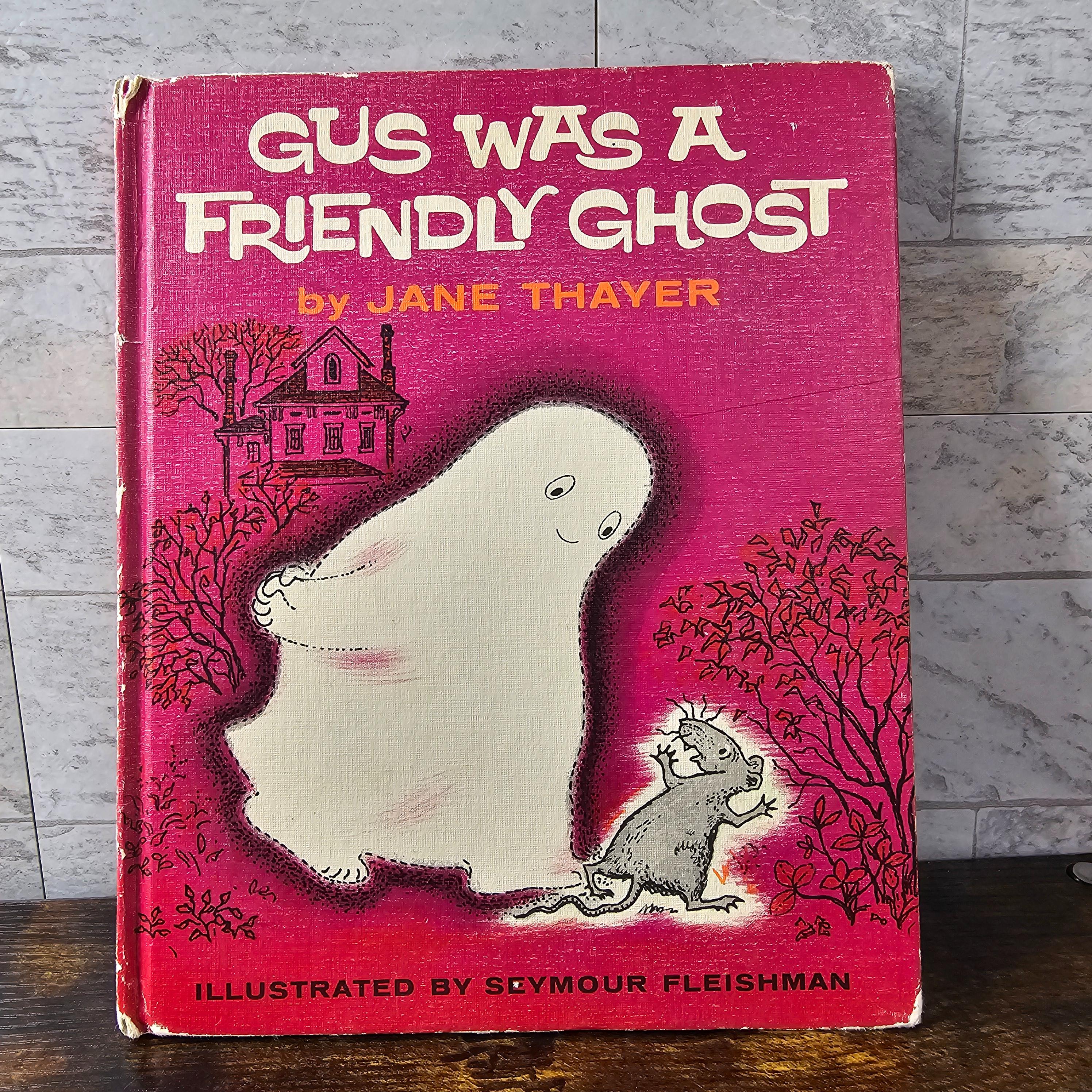 VTG 1962 Gus Was a Friendly Ghost Weekly Reader Children Book Club ...