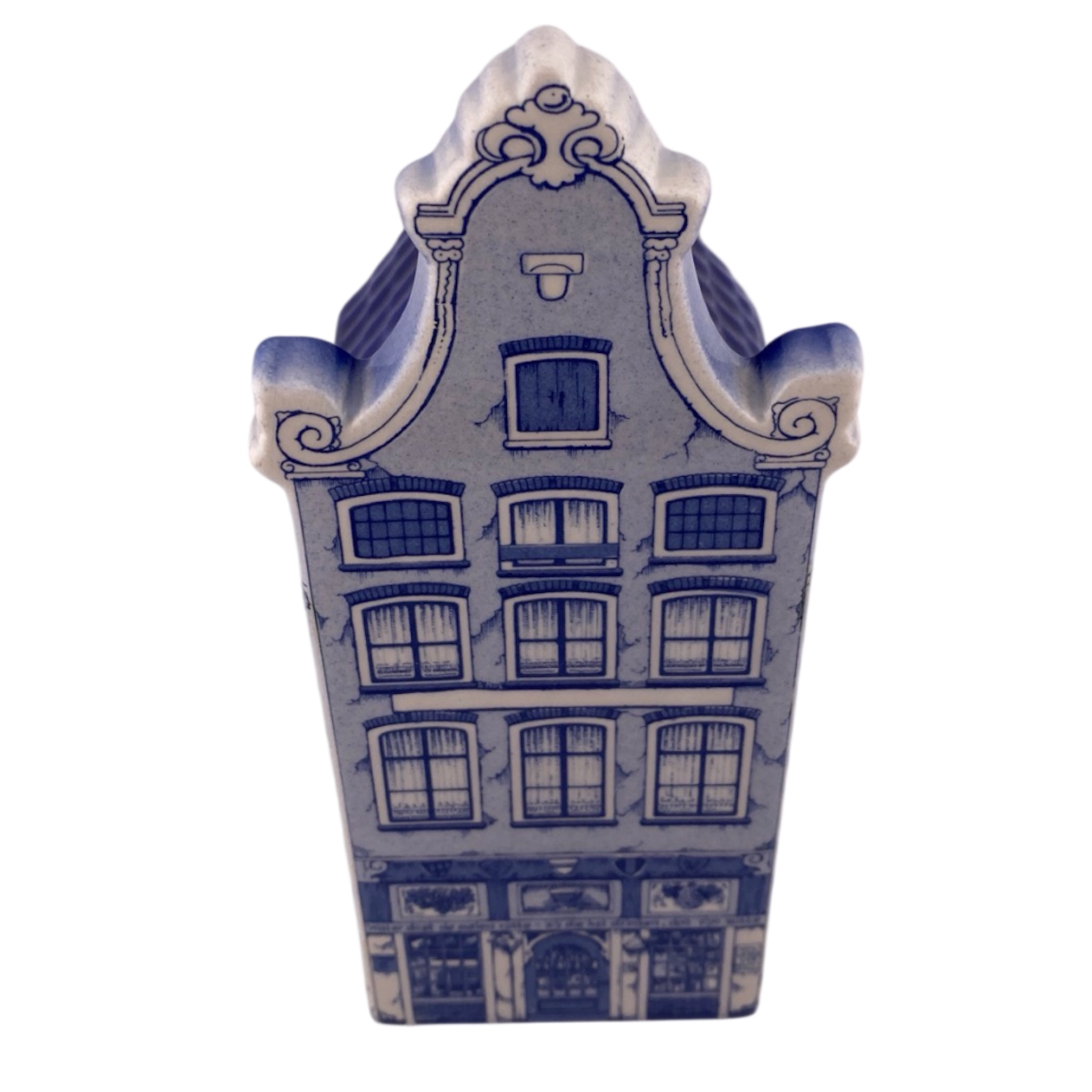 Vintage Delft Blue House Building Figurine Decor Signed Made In Holland ...