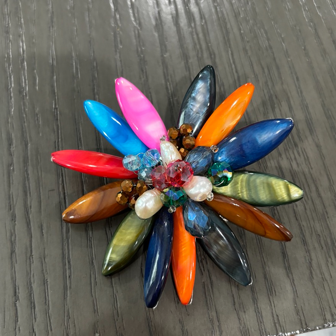 VTG Colorful Brooch