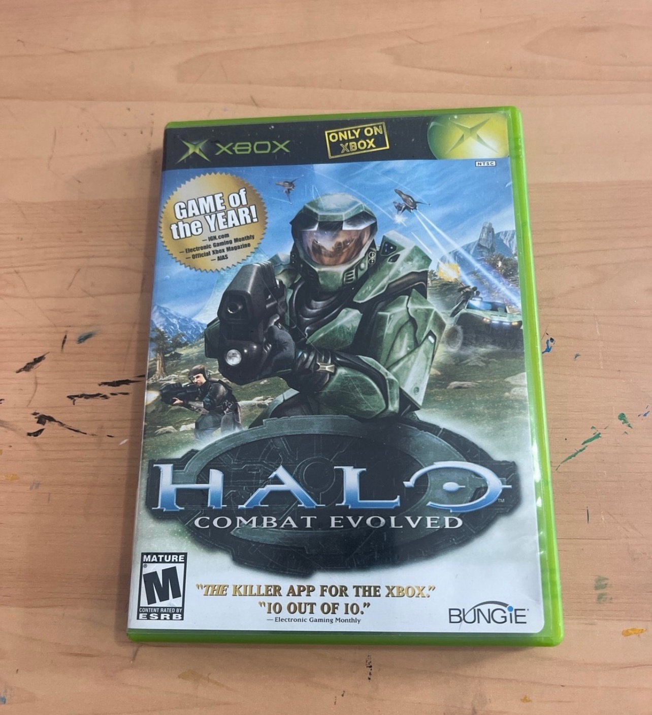 XBox Halo Combat Evolved Video Game