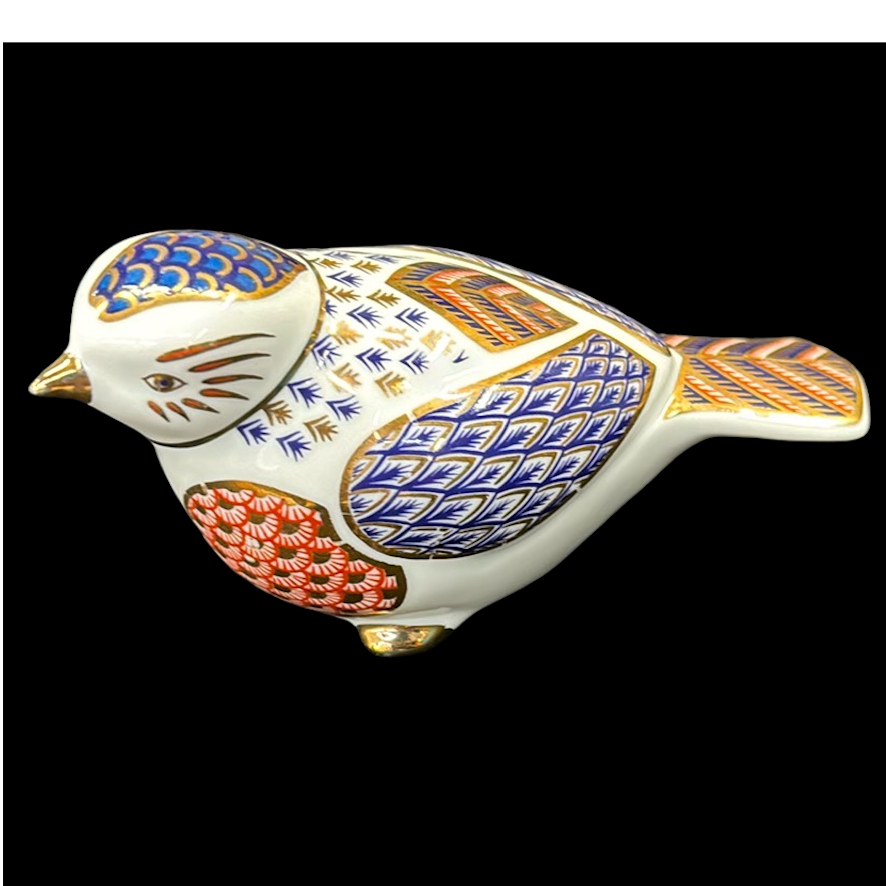 Vintage Takahashi Made In Japan Porcelain Bird Decor Paperweight 2 1/2 ...