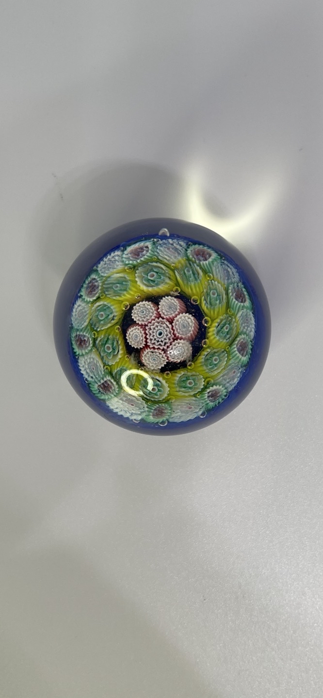Mini Millefori Paperweight