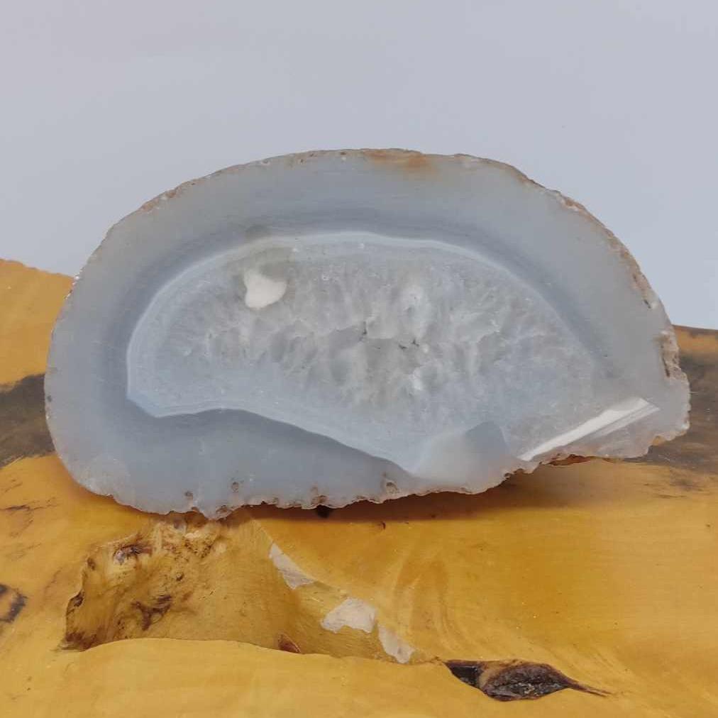 Sliced rock, stone, agate, crystal, geode, paperweight, decor
