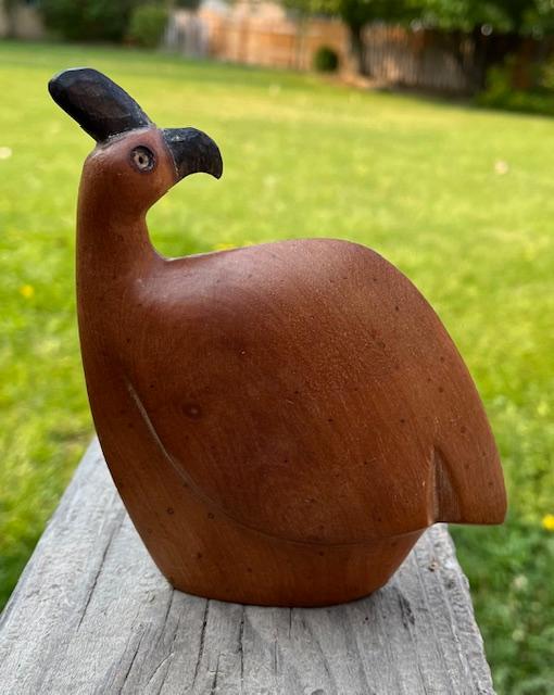 Hand Carved Wood Quail Such a beautiful piece! Hand carved quail ...