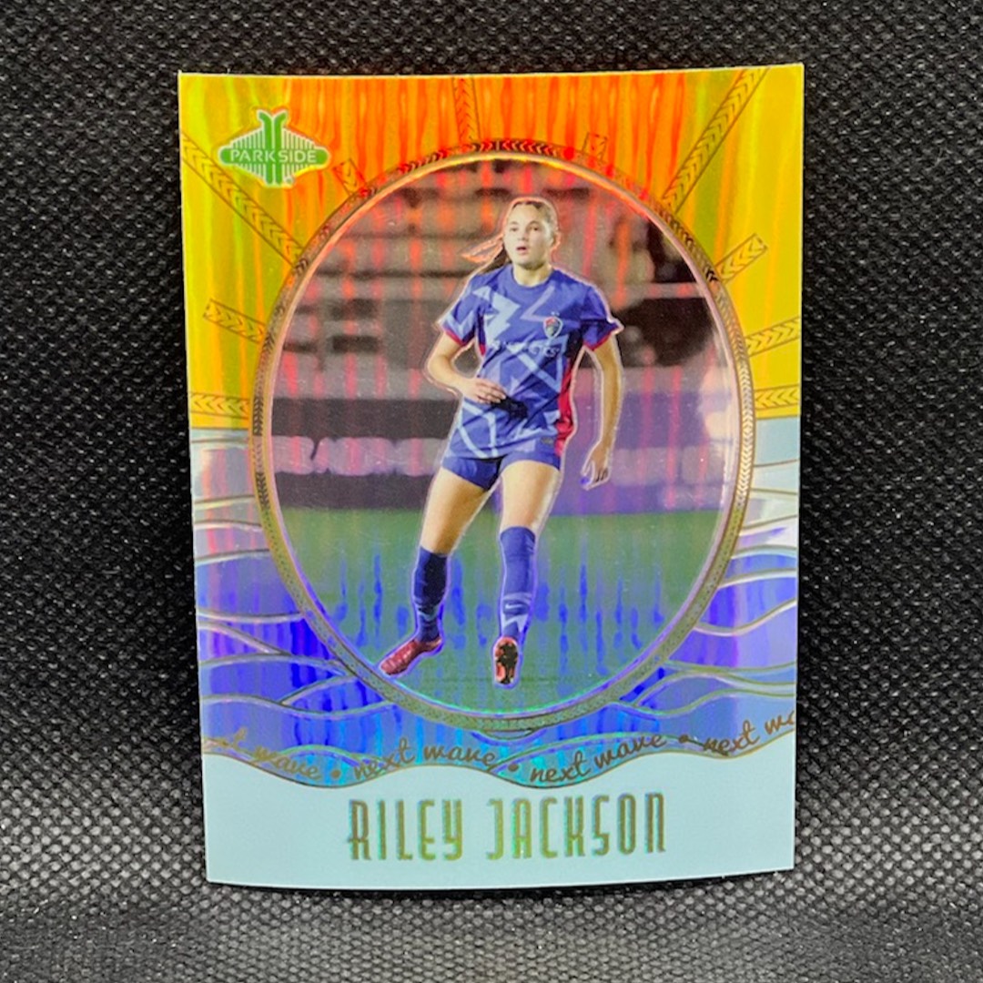 Riley Jackson 2024 Parkaode Pacific Next Wave Soccer Card