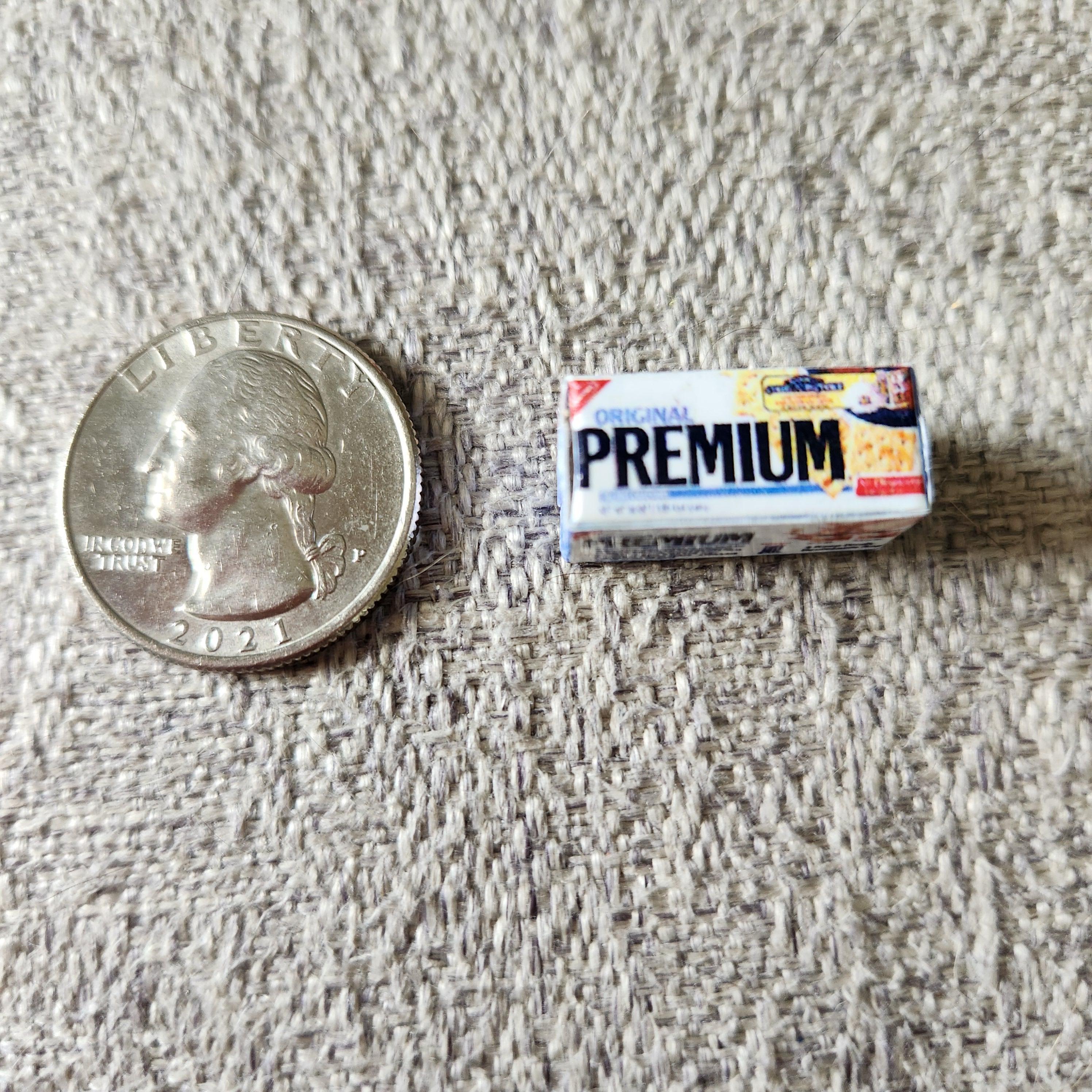 Premium Crackers Dollhouse Miniature