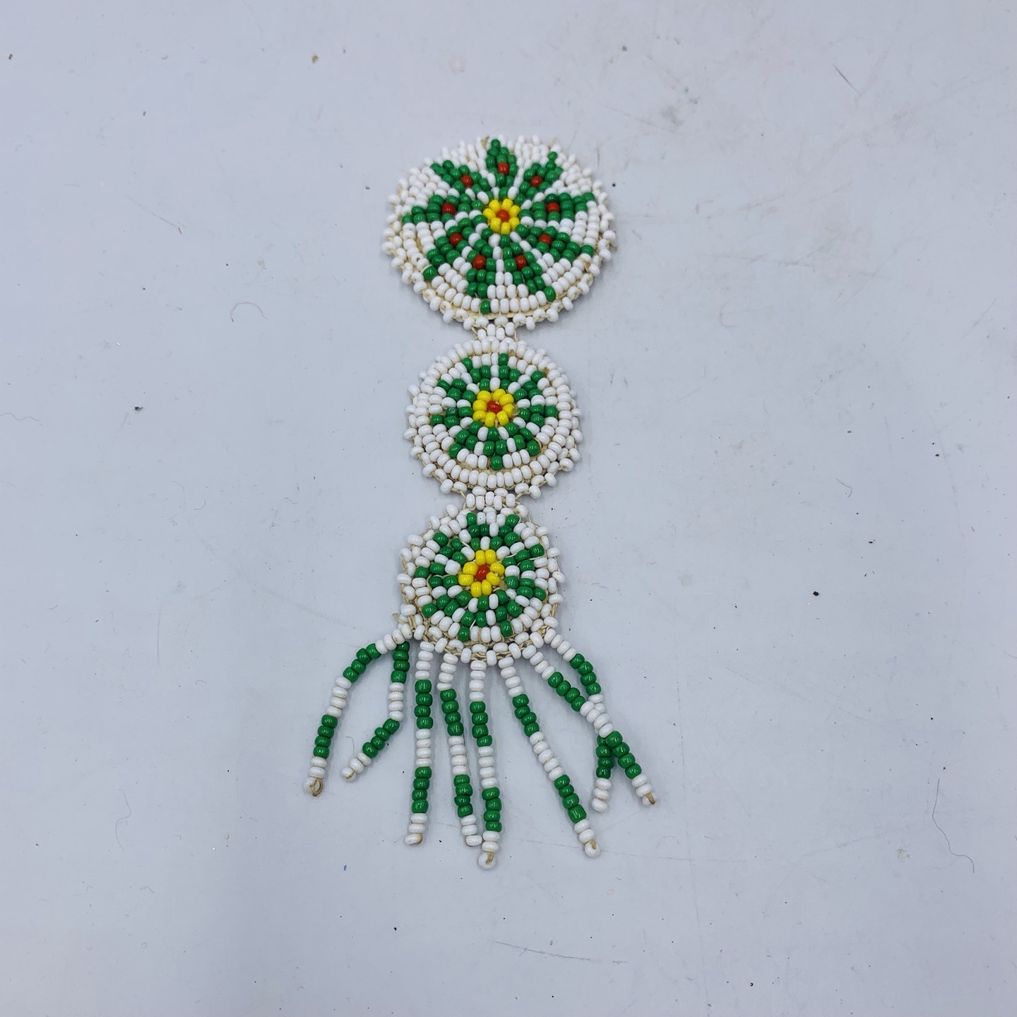 12. Native American Beaded Medallion