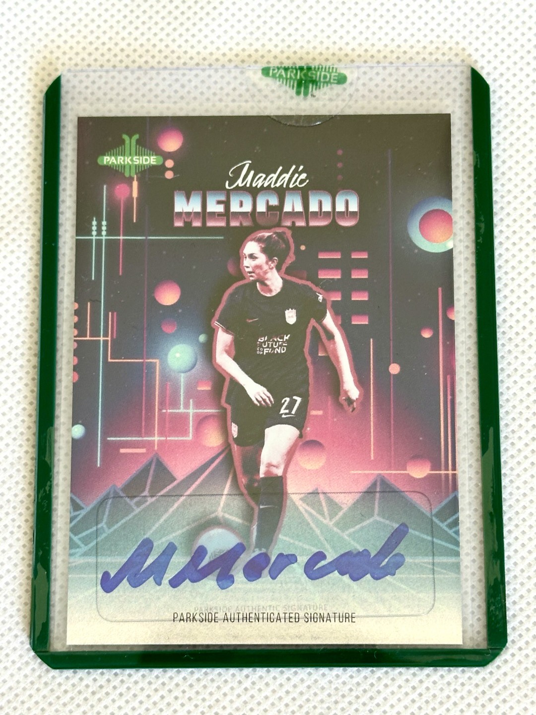Maddie Mercado Retro Rookie Auto /89 Seattle Reign