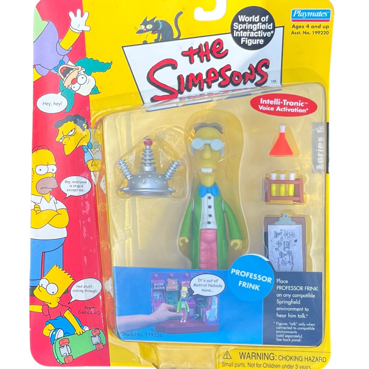21. The Simpsons Professor Frink Figure New In Package