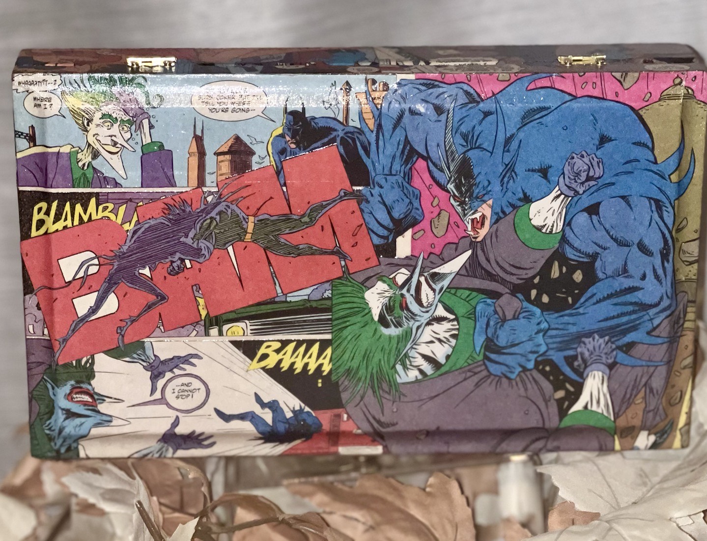 Vintage Batman Comic Cigar Box