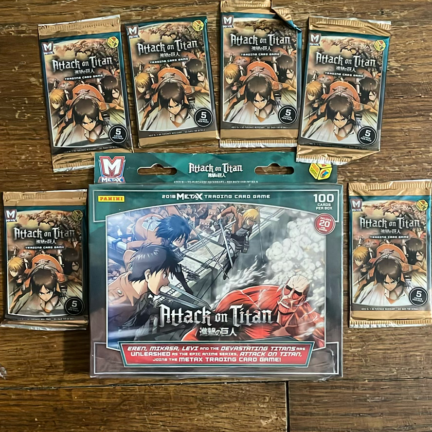 Attack on Titan TCG 2 player starter (with booster packs) new in package