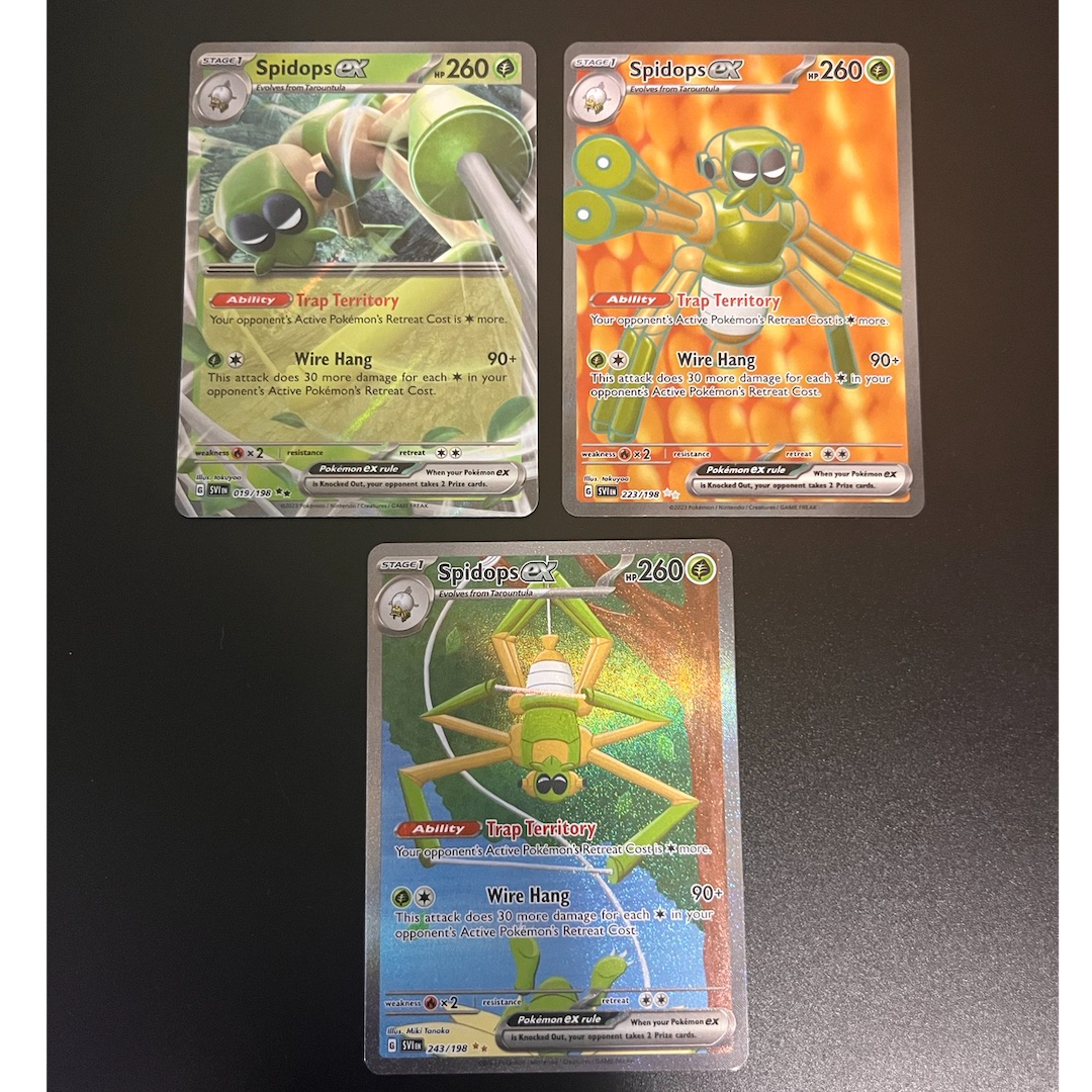 Pokémon TCG: Spidops ex Lot