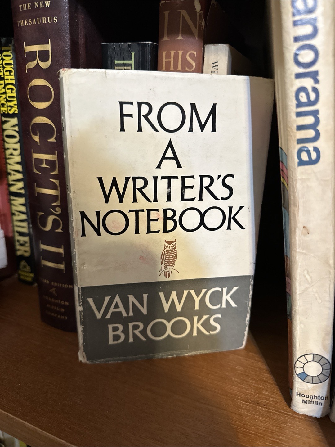 Van Wyck Brooks From A Writer's Notebook 1958 HC 1st edition