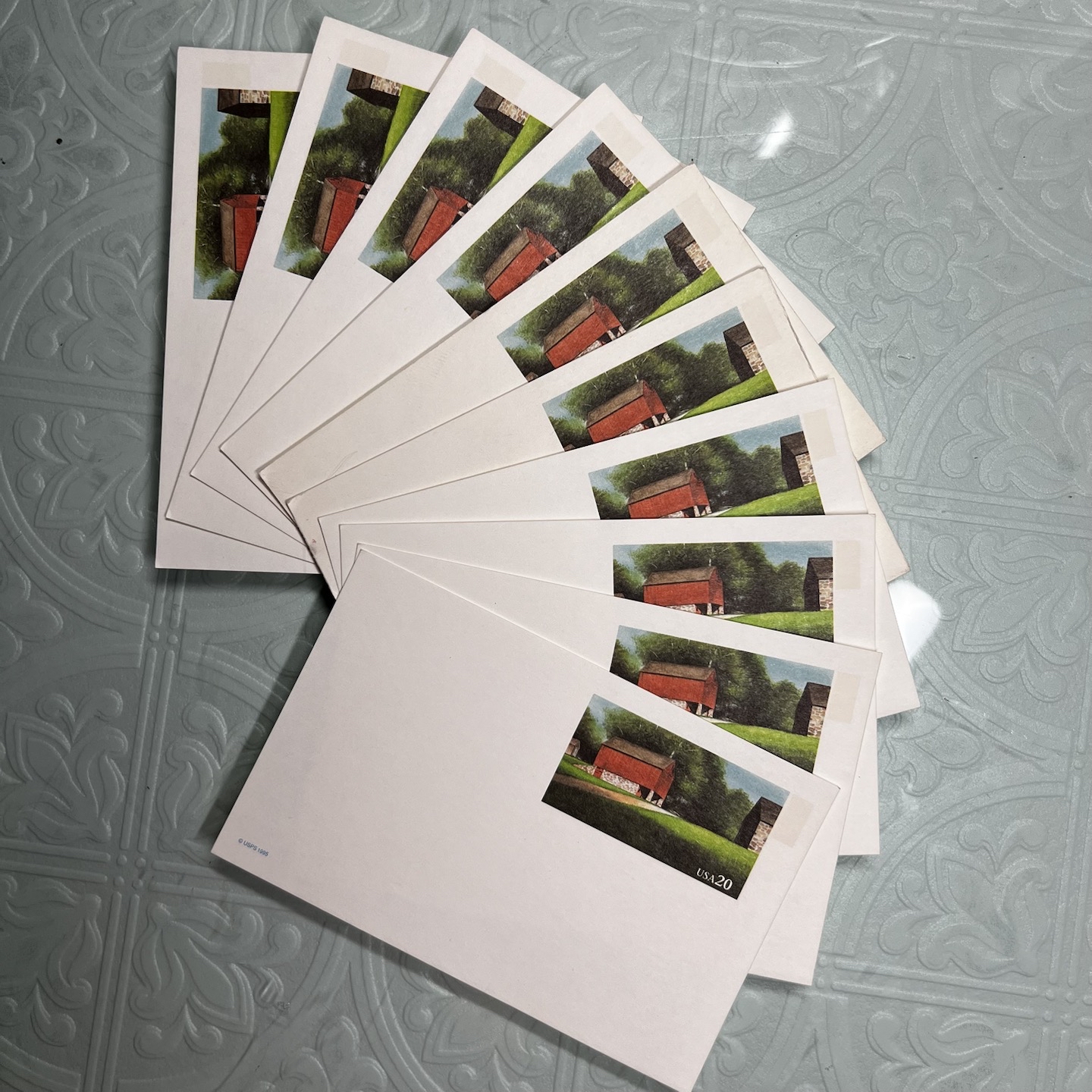 Vintage USPS Collection - Scenic Barn Postcard (10 pack)