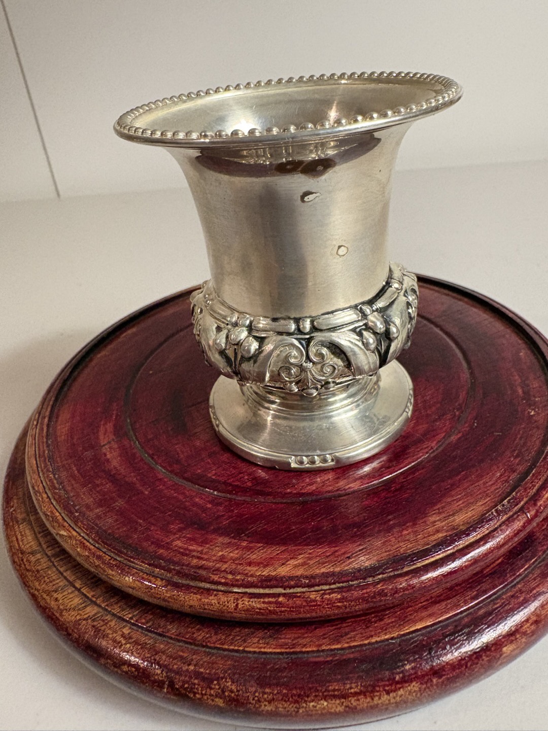 Vintage 1940’s Ronson Cigarette Holder - Silver Plate
