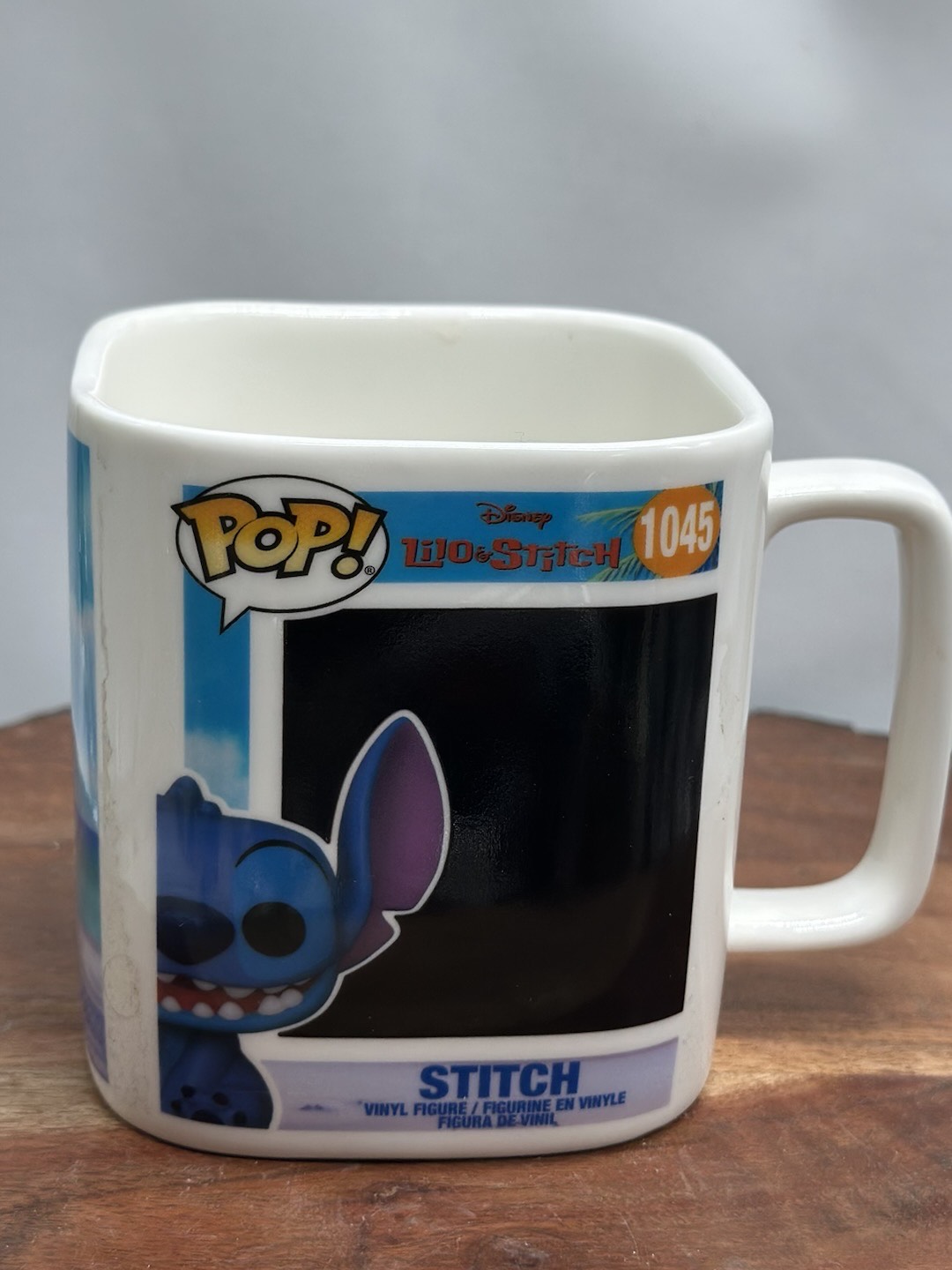 Funko POP! Disney Stitch Ceramic Heat Changing Square Mug - 3.5"~15 oz.